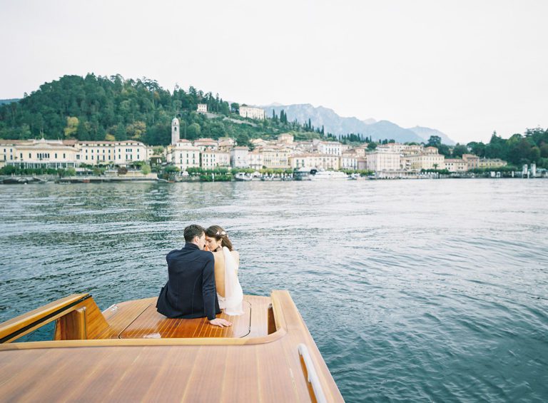 A Boat Shoot on Lake Como, Italy